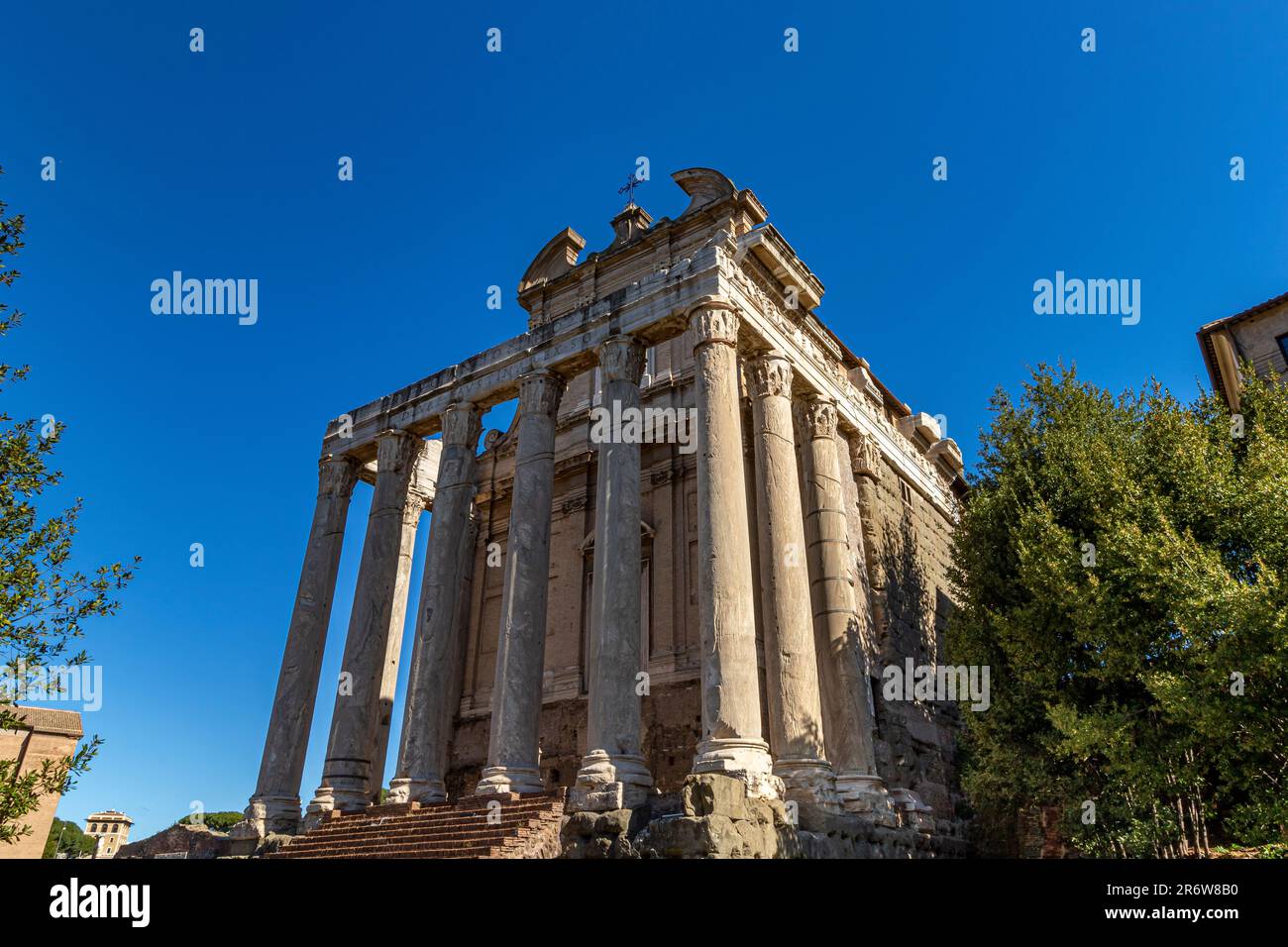 Temple of Antoninus and Faustina is an ancient Roman temple in The ...