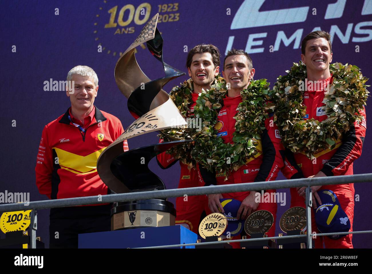 Le Mans, France. 11th June, 2023. Antonello Coletta, Ferrari, 51 PIER ...