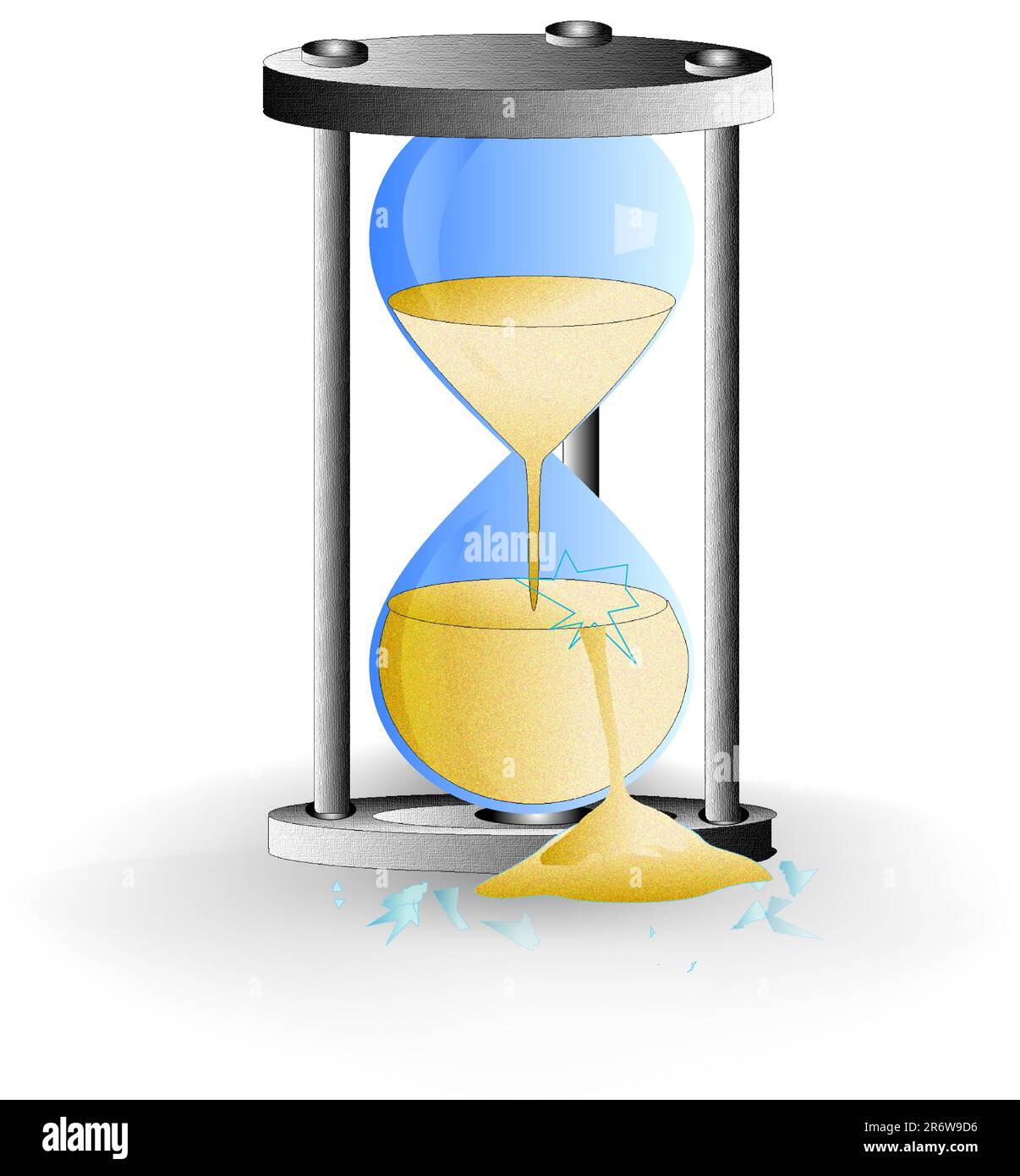 Sand spill Cut Out Stock Images & Pictures - Alamy