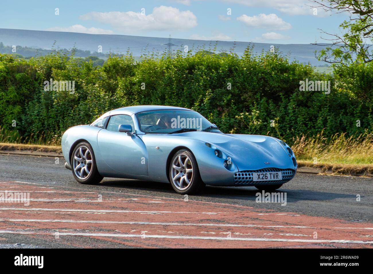 2001 Blue TVR Speed Six roadster at the Classic & Performance Motor ...