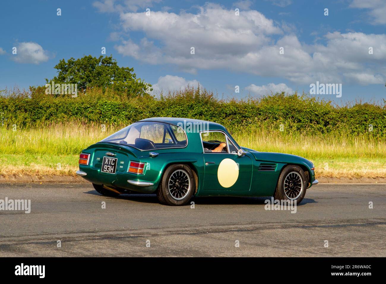 1970 70s seventies Green Blackpool built TVR roadster at the Classic ...