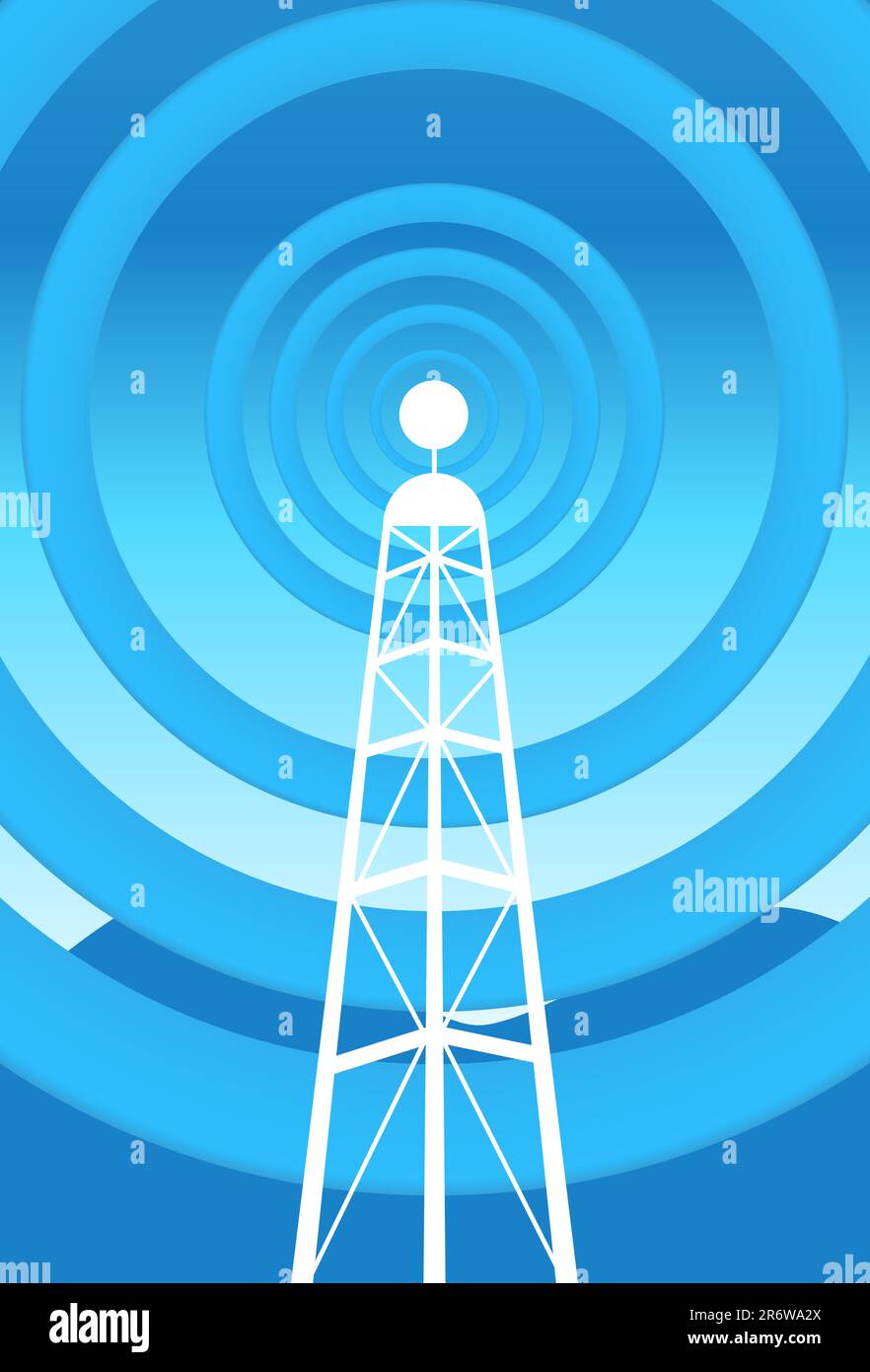 Radio image sky Stock Vector Images - Alamy