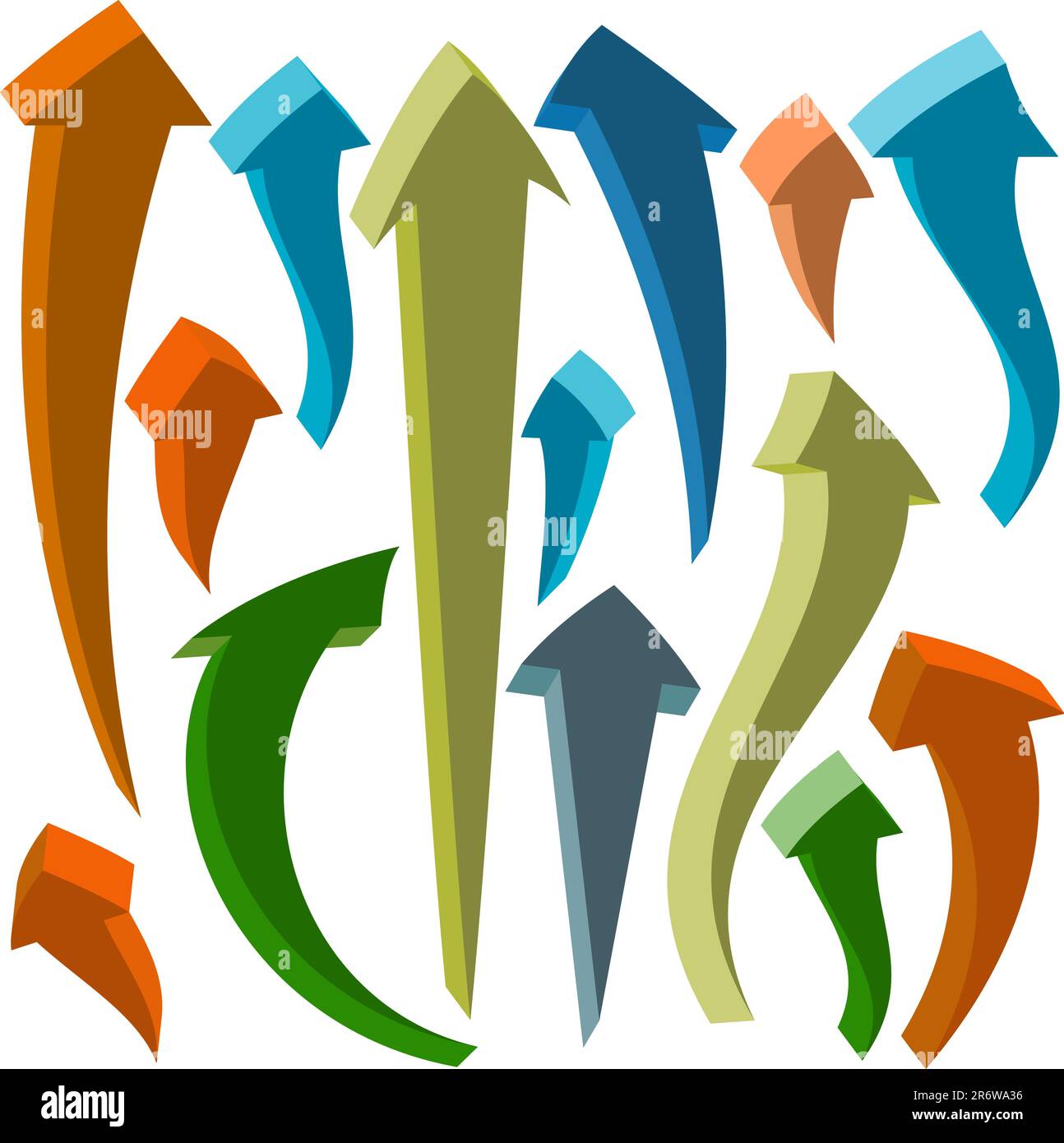 Curving design Cut Out Stock Images & Pictures - Alamy