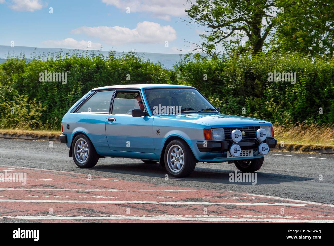 1981 80s Blue eightes Blue Chrysler Sunbeam Lotus 2172cc at the Classic ...
