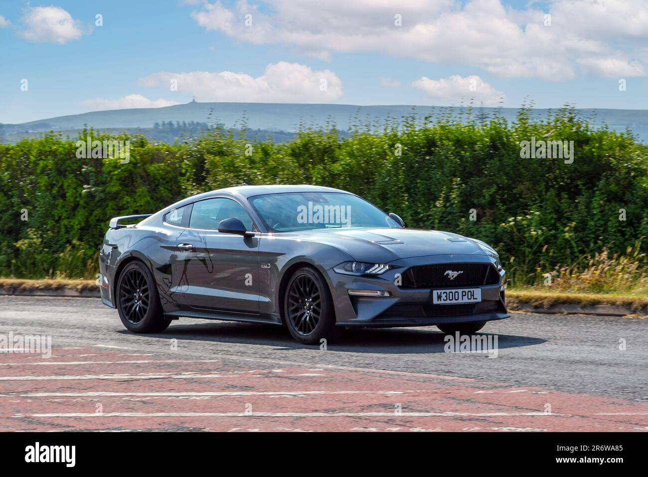 2022 Grey FORD Mustang 5.0Lpony car at the Classic & Performance Motor ...
