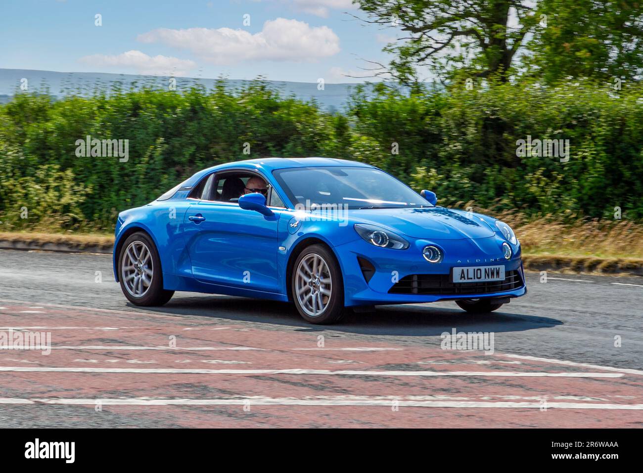 2022 Blue Alpine A110 Auto at the Classic & Performance Motor Show at ...