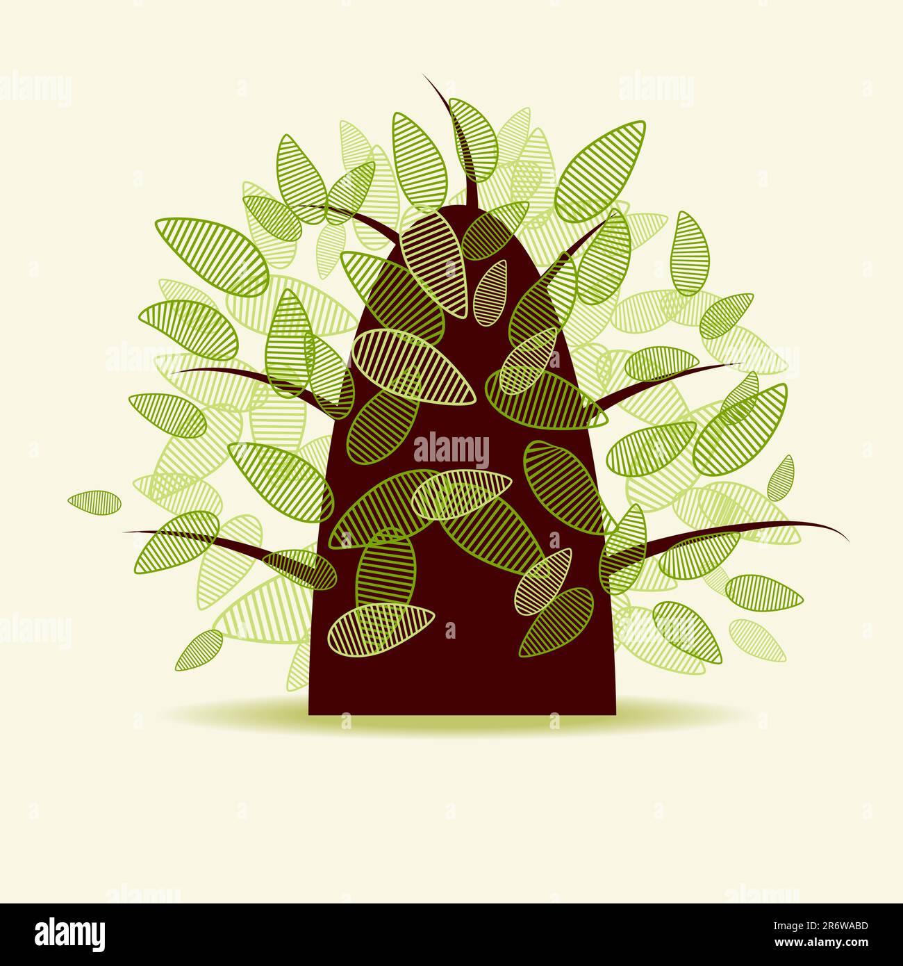 Art tree beautiful for your design Stock Vector Image & Art - Alamy