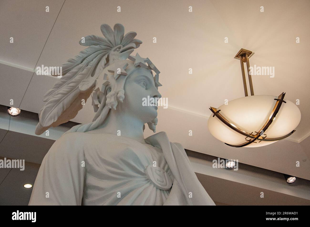 Statue of Freedoms Plaster Model, US Capitol Visitor Center, Washington ...