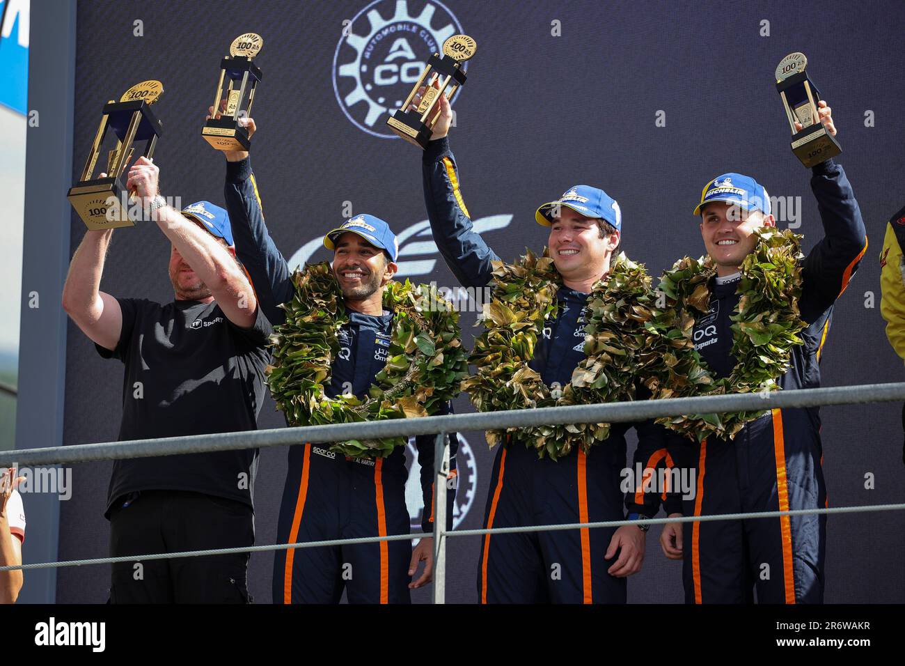 Le Mans, France. 11th June, 2023. 25 AL HARTHT Ahmad (omn), DINAN ...