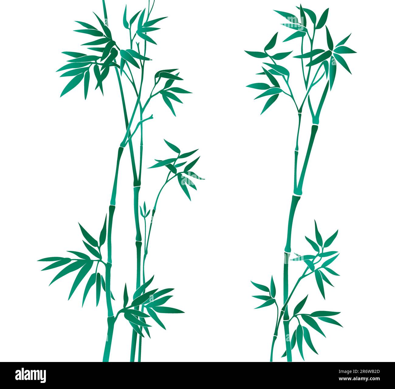 vector illustration of bamboo Stock Vector Image & Art - Alamy
