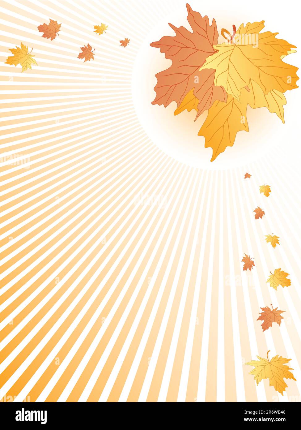 Abstract background deciduous trees Stock Vector Images - Alamy