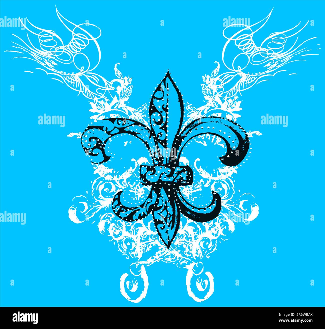 royalty symbol with scroll background Stock Vector Image & Art - Alamy