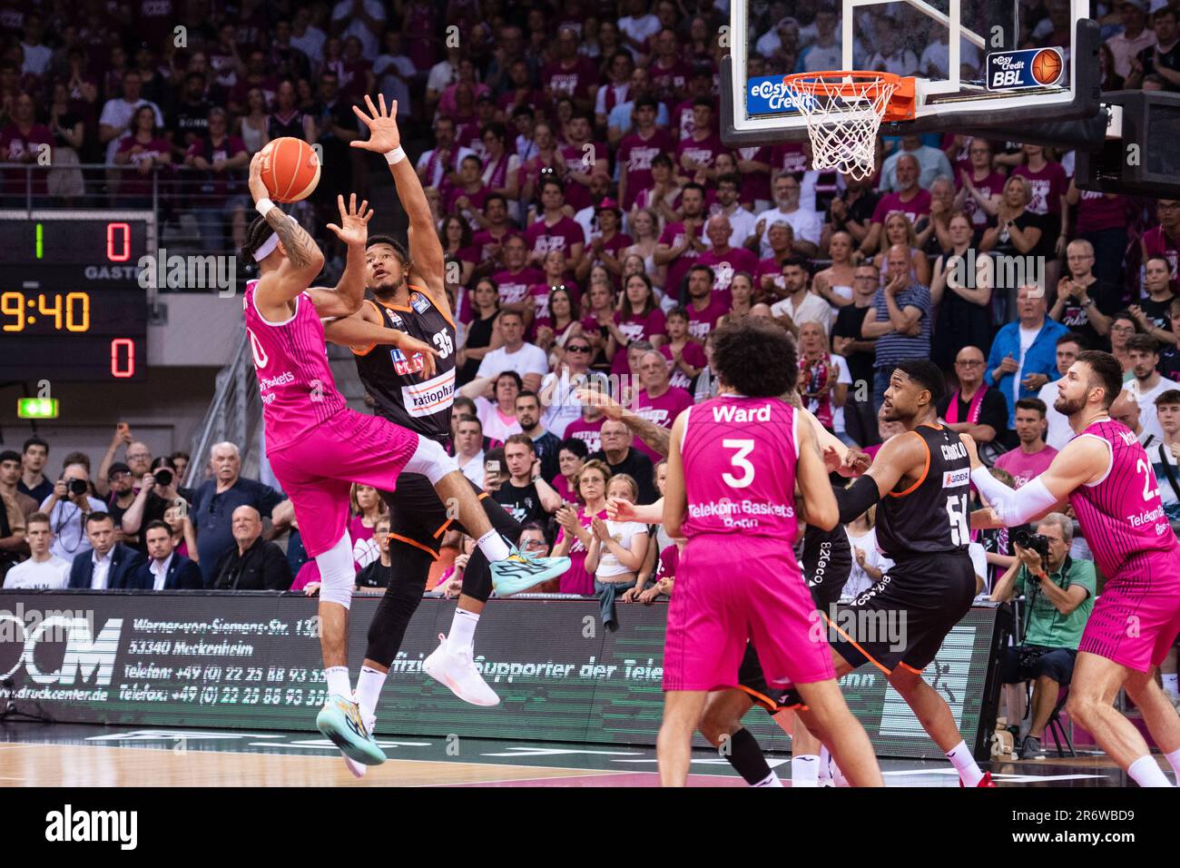Bonn, Germany. 11th June, 2023. Basketball: Bundesliga, Telekom Baskets ...