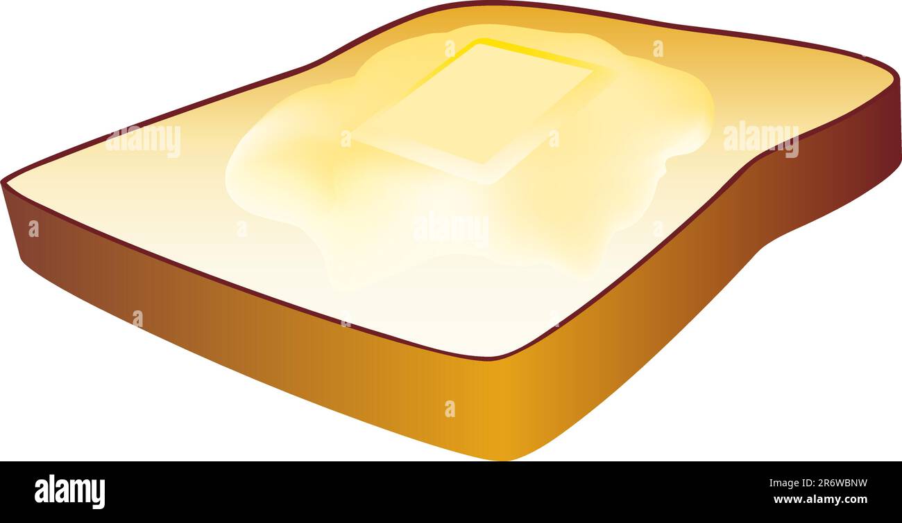 Pad of butter Stock Vector Images - Alamy