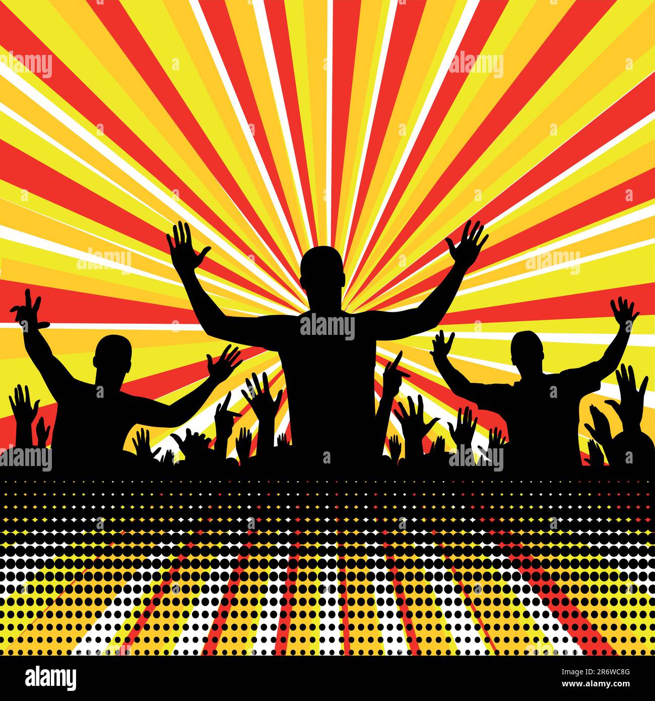 Arm hand backlit Stock Vector Images - Alamy