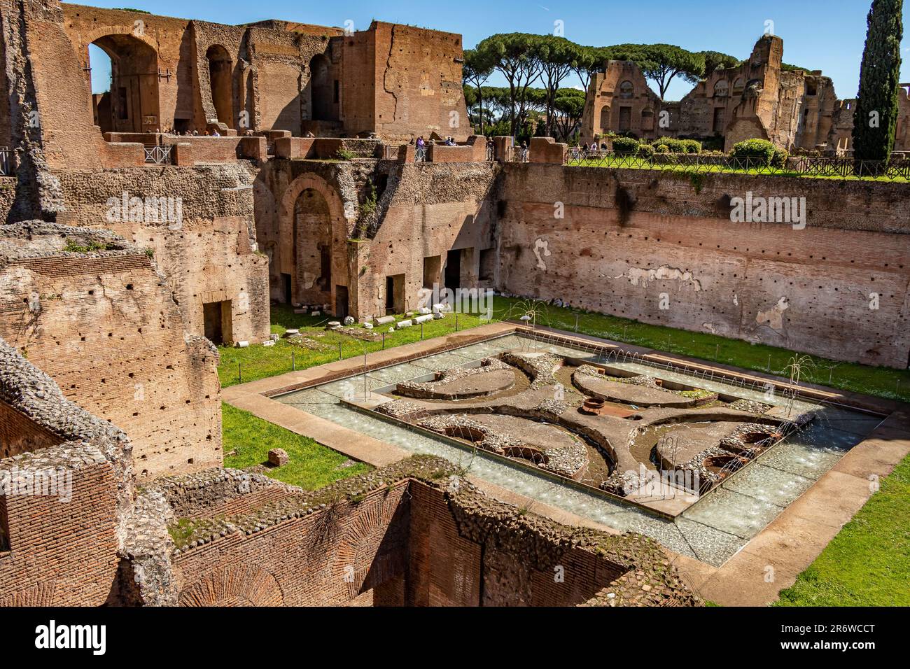 Domus augustana palatine rome hi-res stock photography and images - Alamy