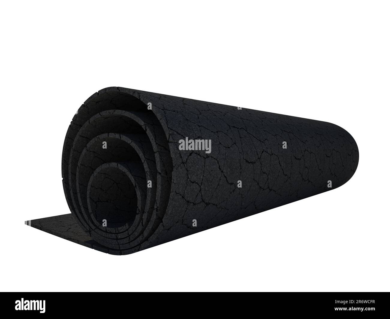 Rolled road hi-res stock photography and images - Alamy