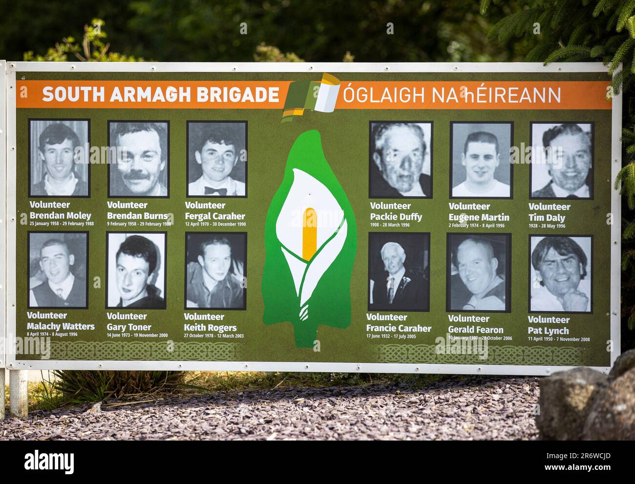 Memorial south armagh brigade hi-res stock photography and images - Alamy