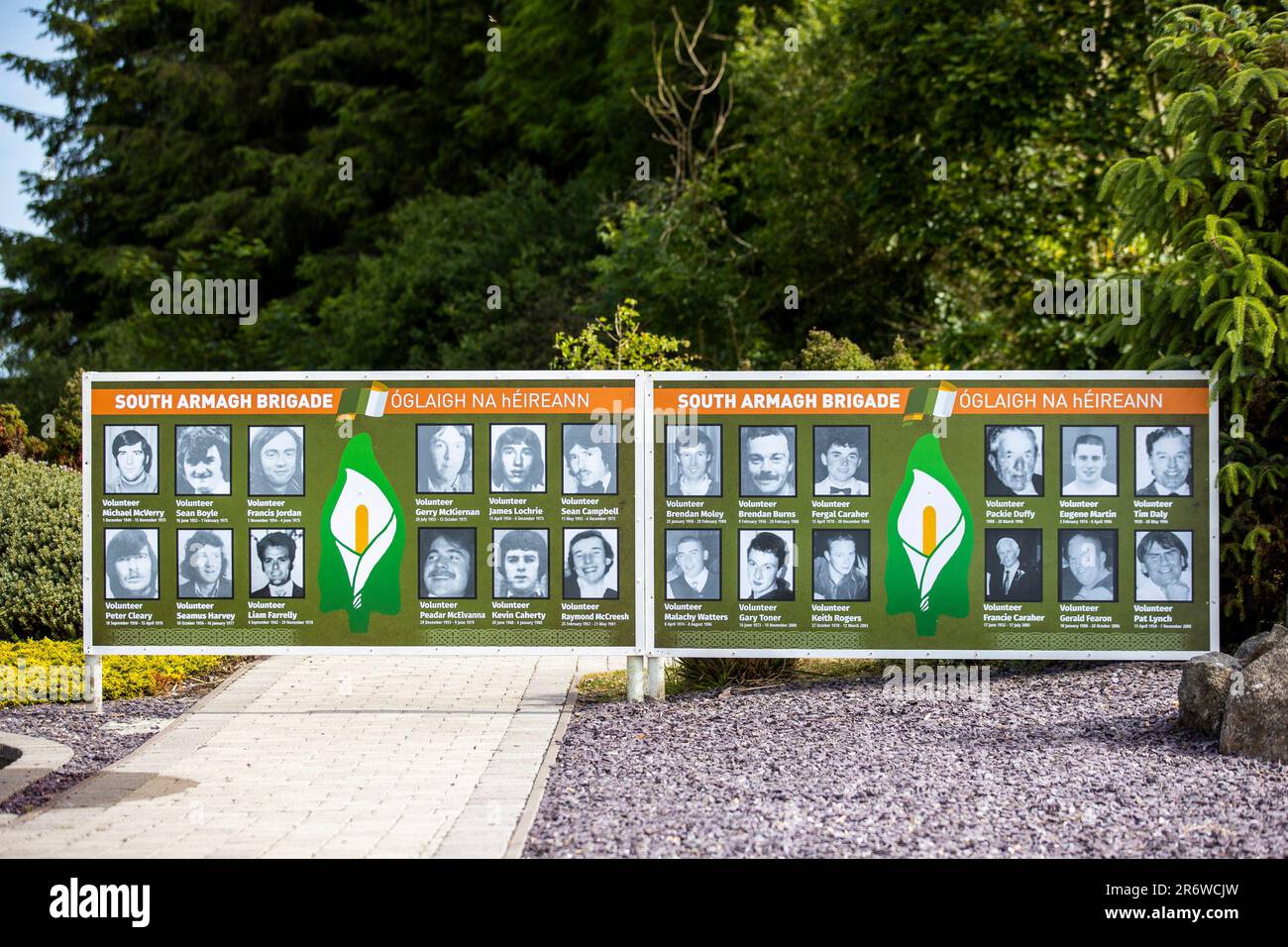 Memorial south armagh brigade hi-res stock photography and images - Alamy
