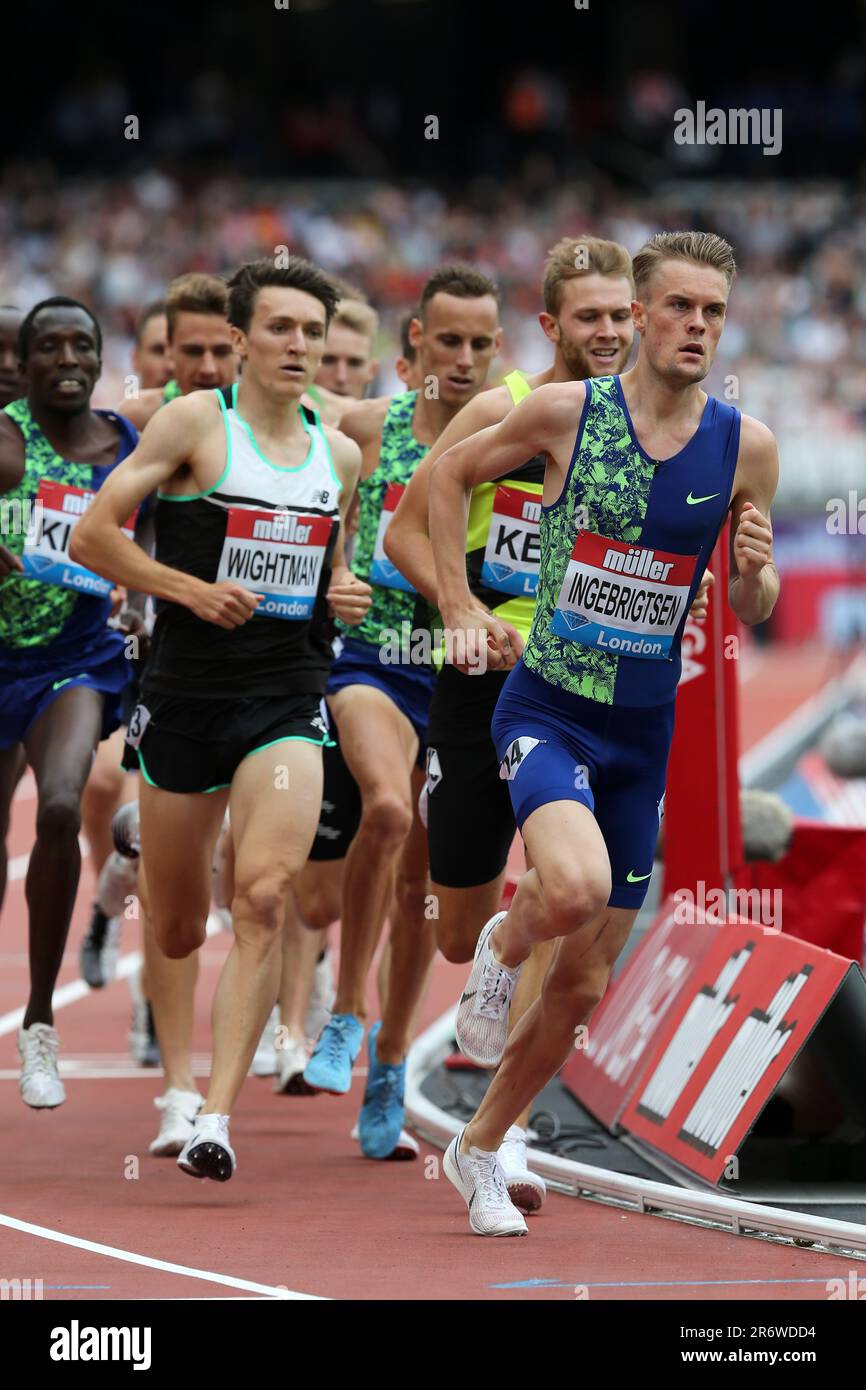 Filip INGEBRIGTSEN (Norway), Jake WIGHTMAN (Great Britain), Josh KERR ...