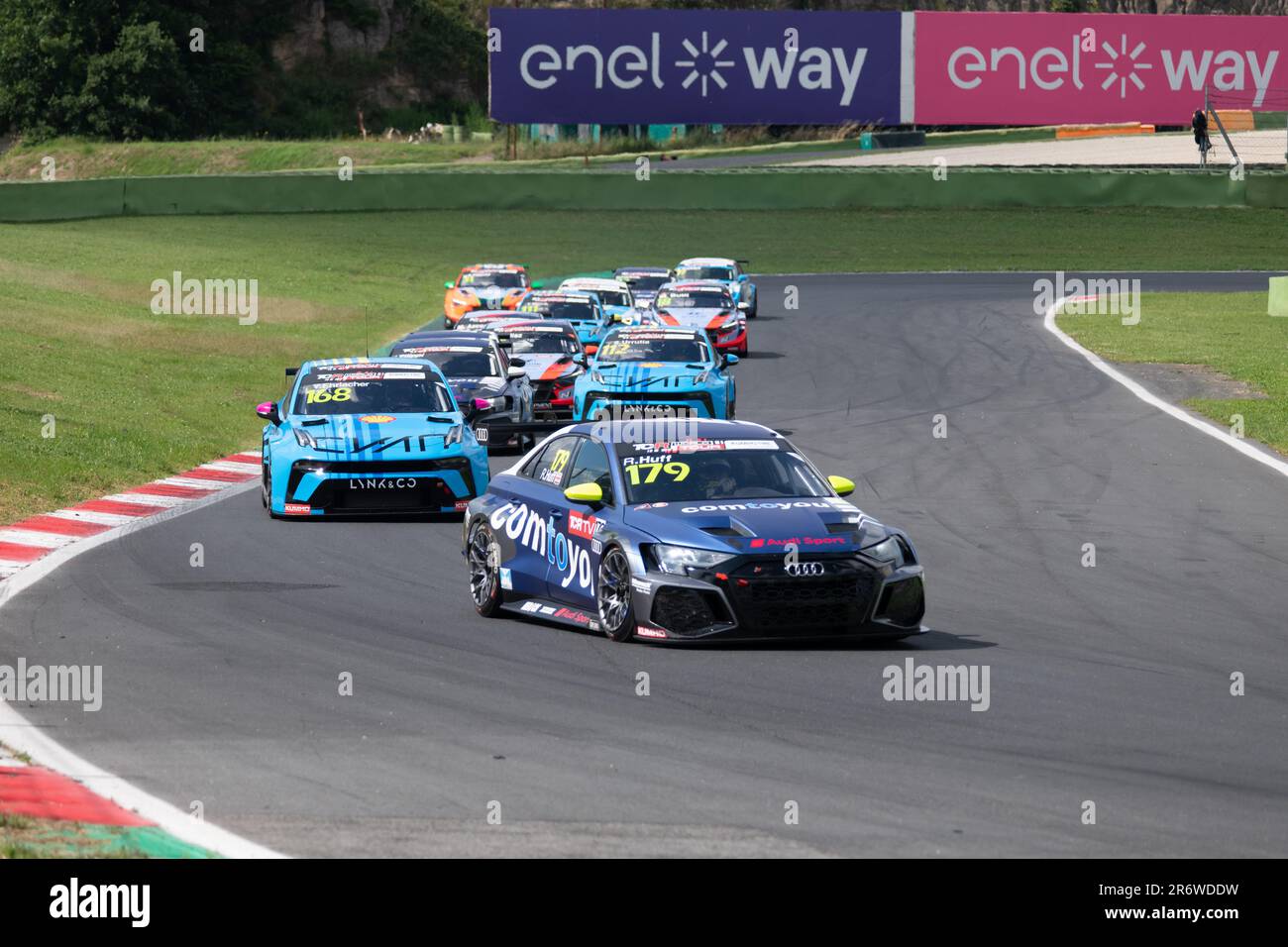Vallelunga circuit, Rome, Italy June 11 2023 - TCR Italy festival, TCR ...