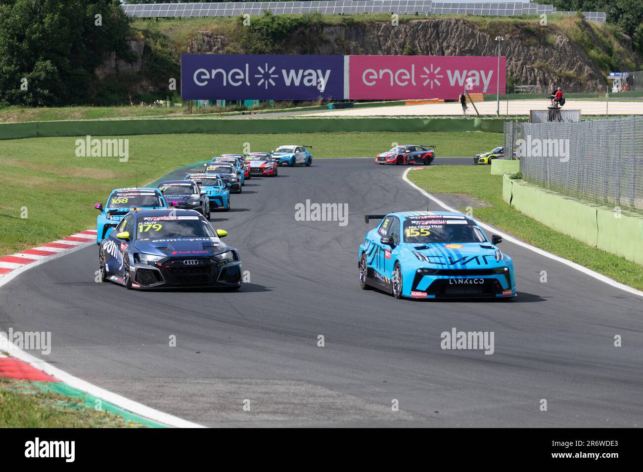 Vallelunga circuit, Rome, Italy June 11 2023 - TCR Italy festival, TCR ...