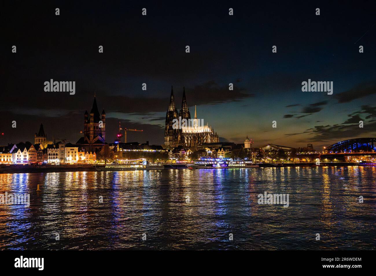 Cologne landmarks to visit hi-res stock photography and images - Alamy