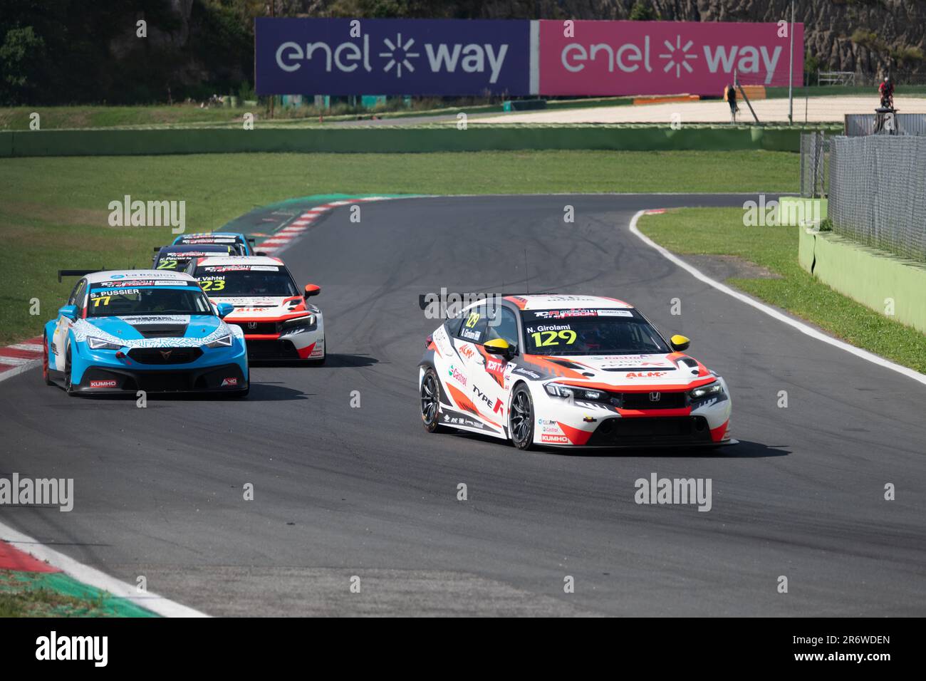 Vallelunga circuit, Rome, Italy June 11 2023 - TCR Italy festival, TCR ...