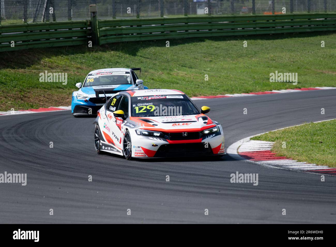 Vallelunga circuit, Rome, Italy June 11 2023 - TCR Italy festival, TCR ...