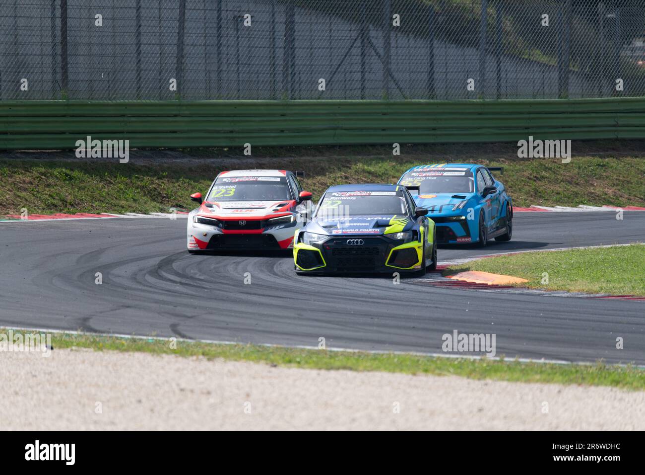 Vallelunga circuit, Rome, Italy June 11 2023 - TCR Italy festival, TCR ...