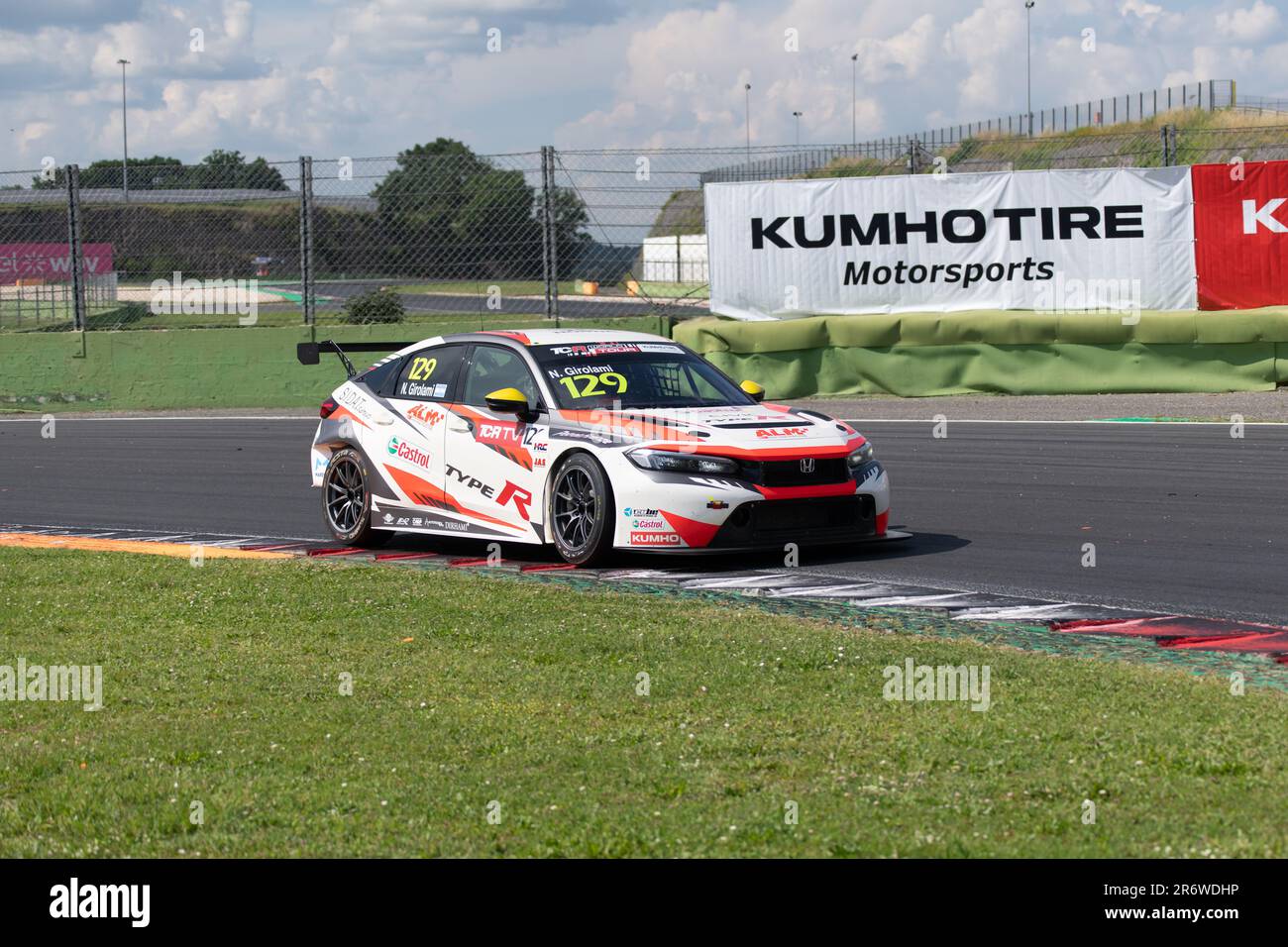 Vallelunga circuit, Rome, Italy June 11 2023 - TCR Italy festival, TCR ...