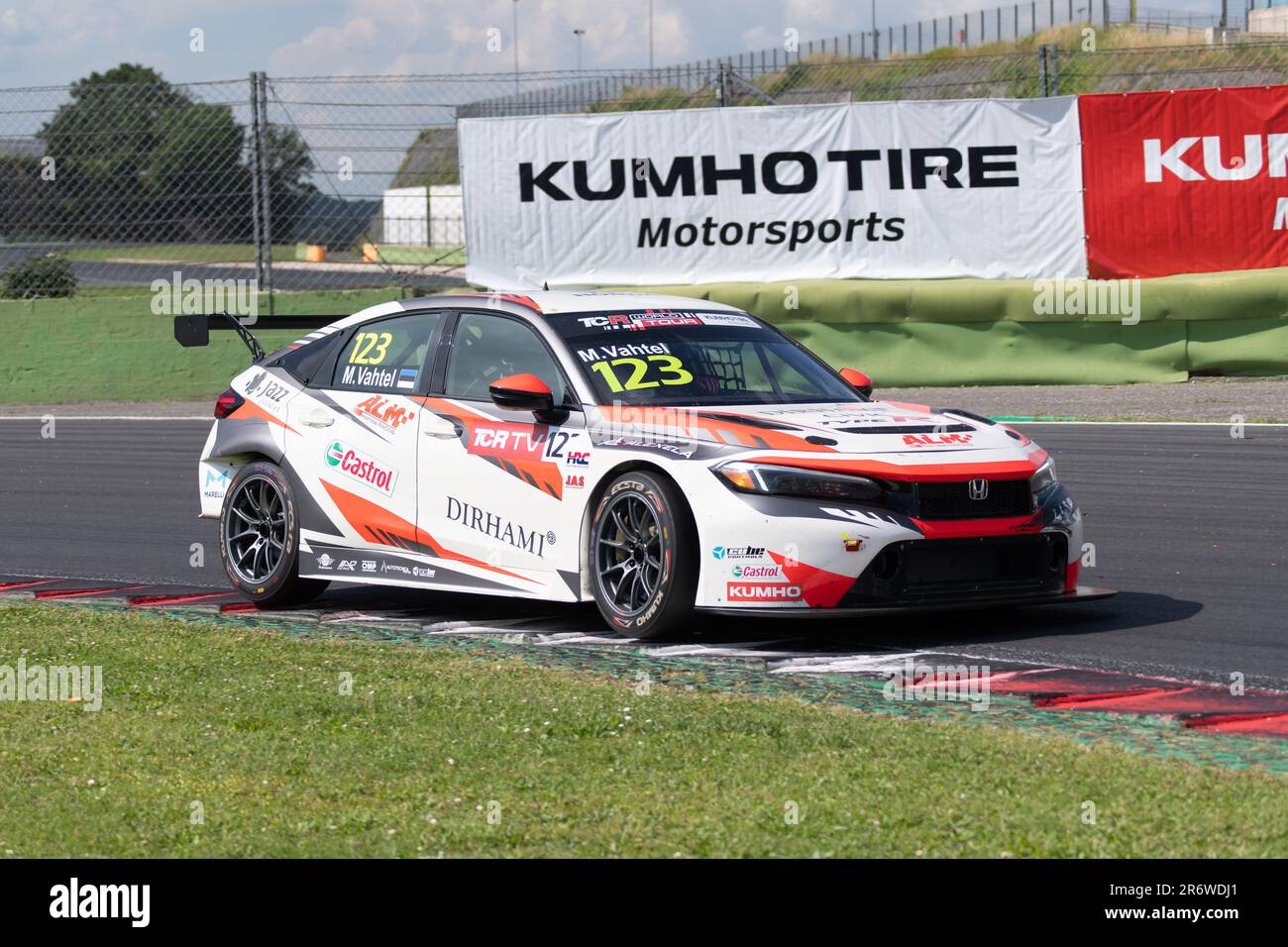Vallelunga circuit, Rome, Italy June 11 2023 - TCR Italy festival, TCR ...