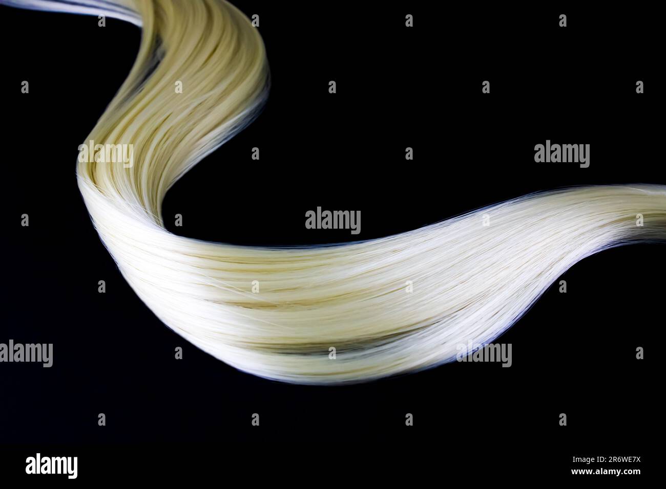 Blond hair,Lock of hair Stock Photo - Alamy