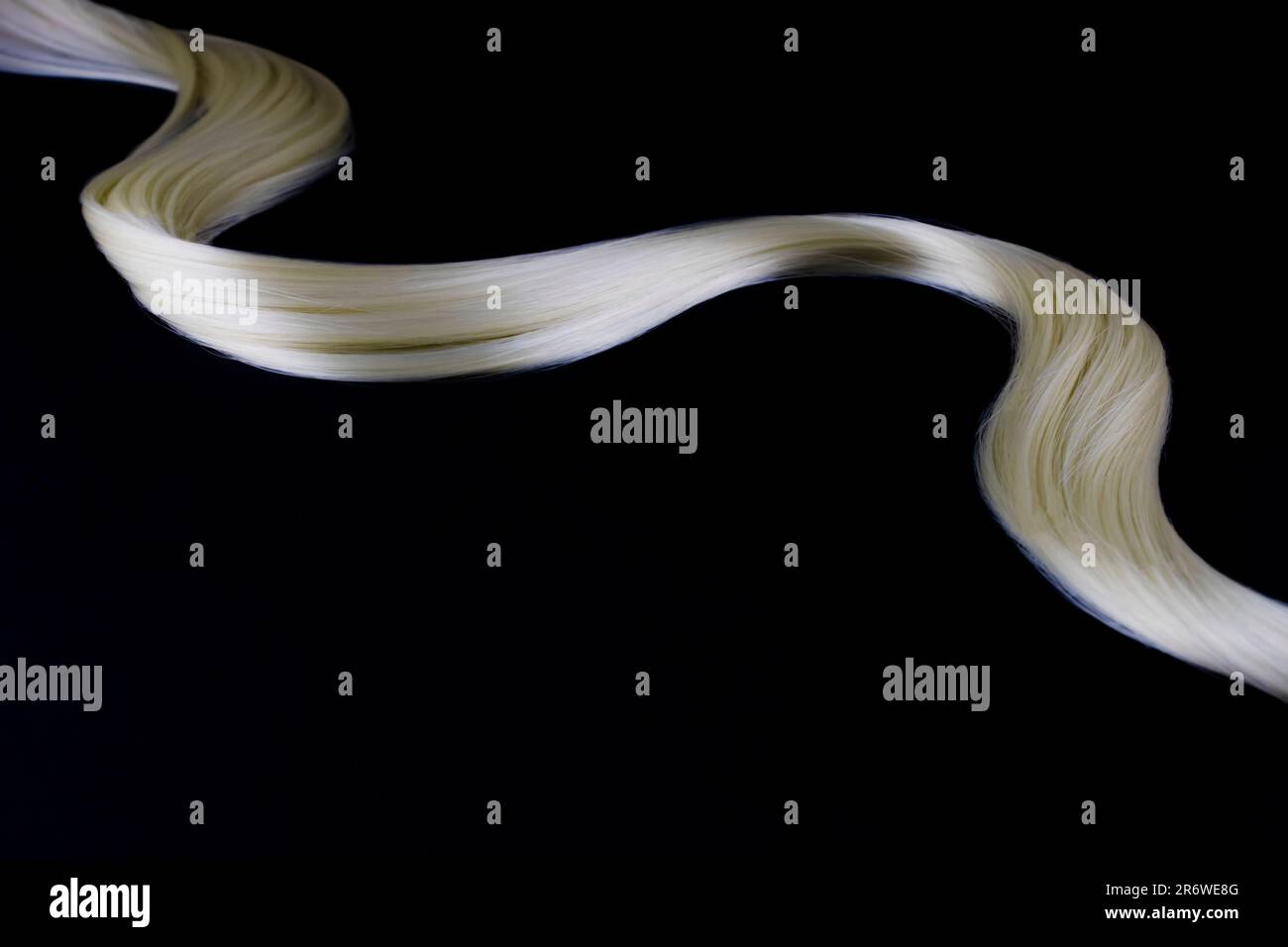 Blond hair,Lock of hair Stock Photo - Alamy