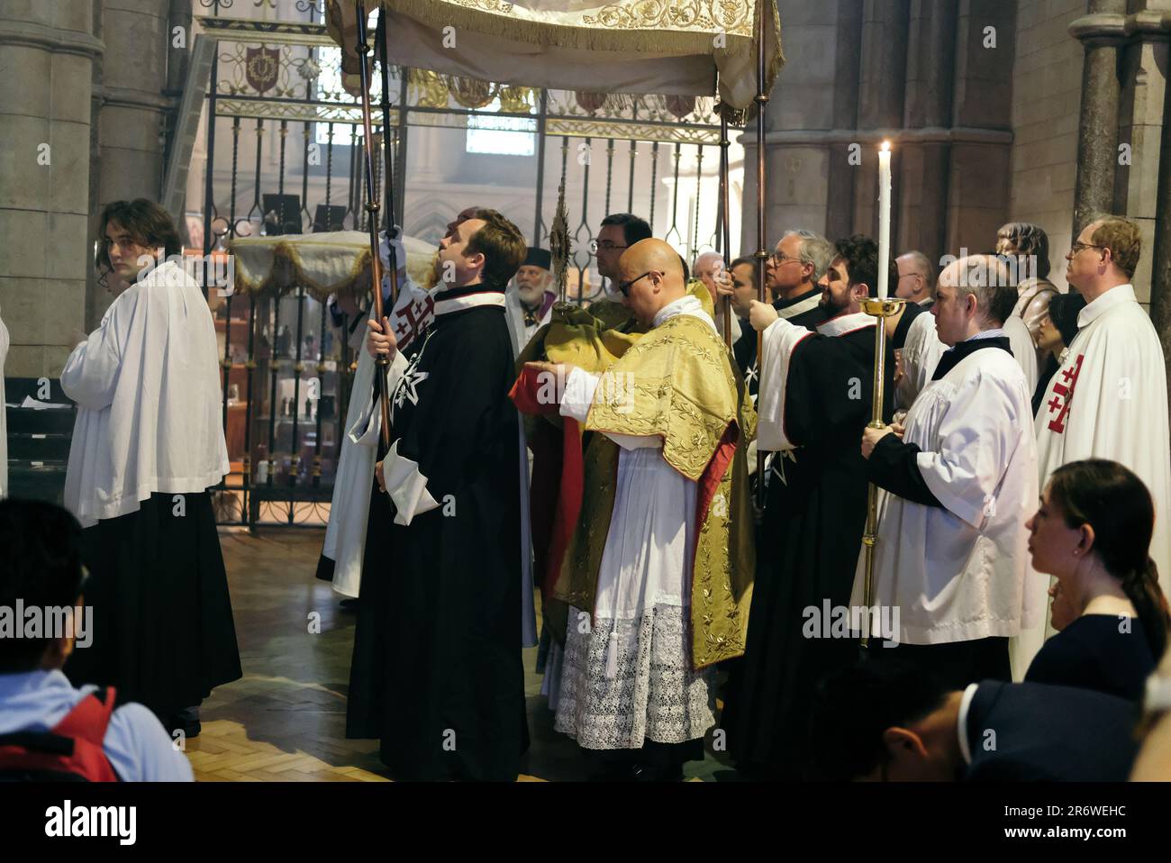London, 11th June, 2023. The annual Corpus Christi procession takes ...