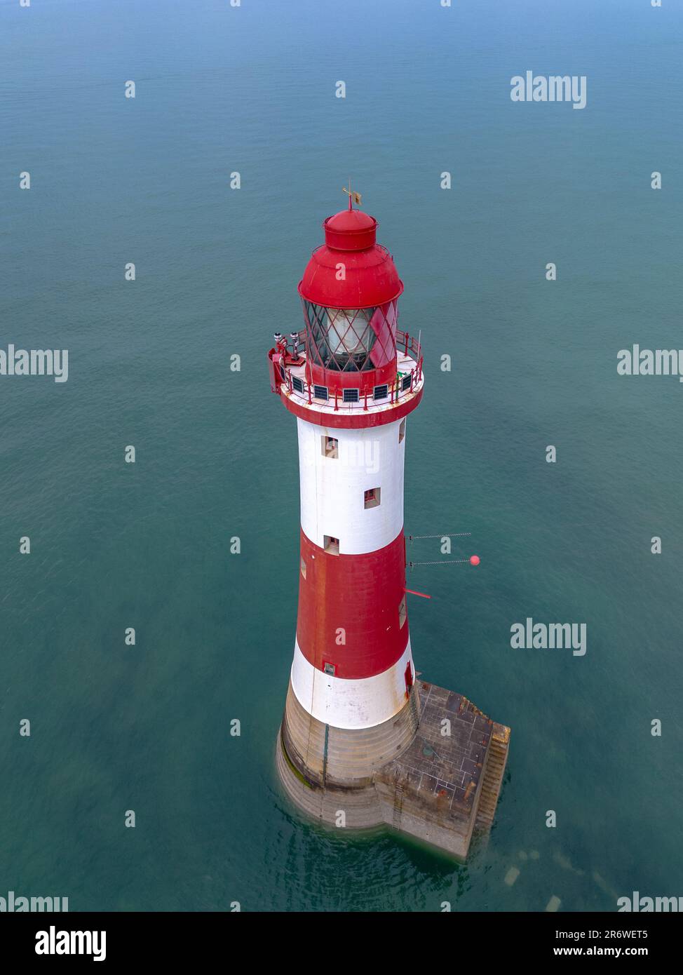Aerial view beachy head lighthouse hi-res stock photography and images ...
