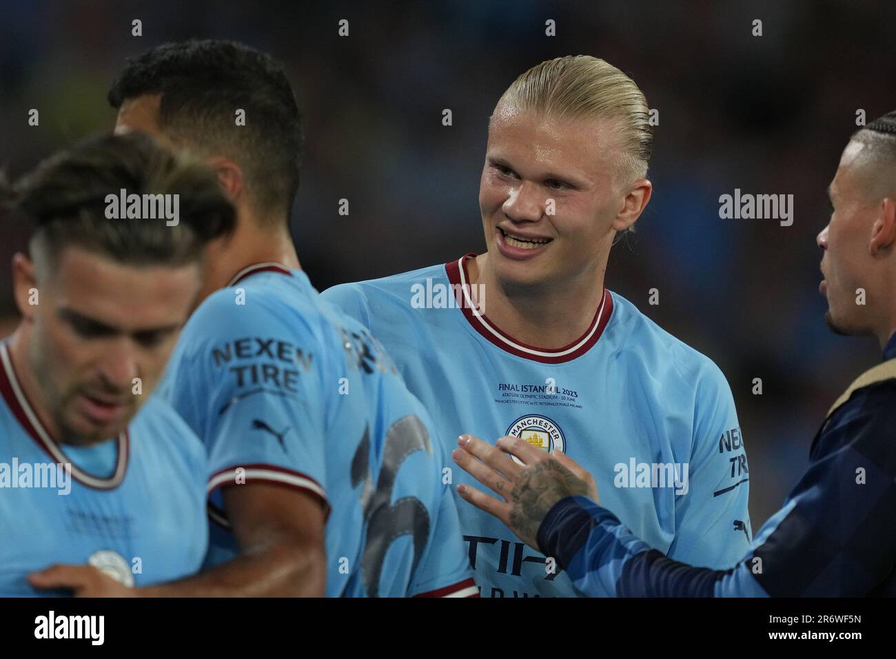 Erling haaland manchester city scoring hi-res stock photography and ...