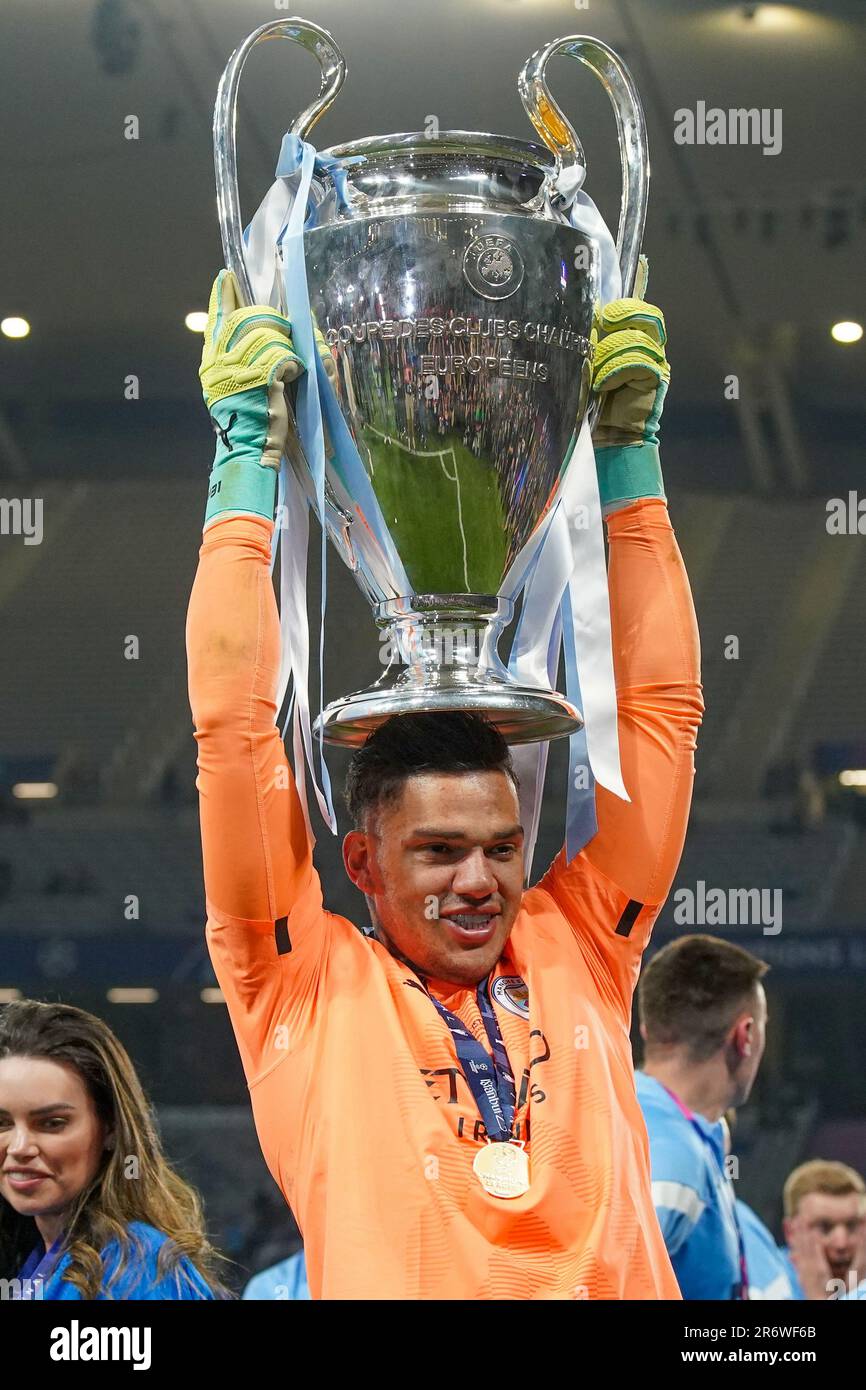 Istanbul, Turkey. 10th June, 2023. Ederson of Manchester City ...