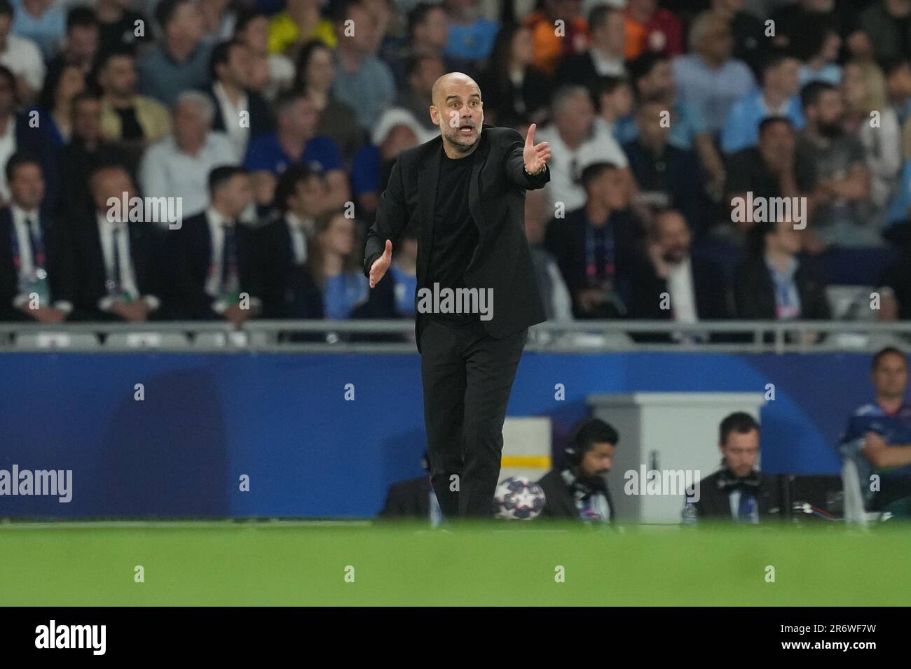Pep guardiola trophy 2023 hi-res stock photography and images - Alamy