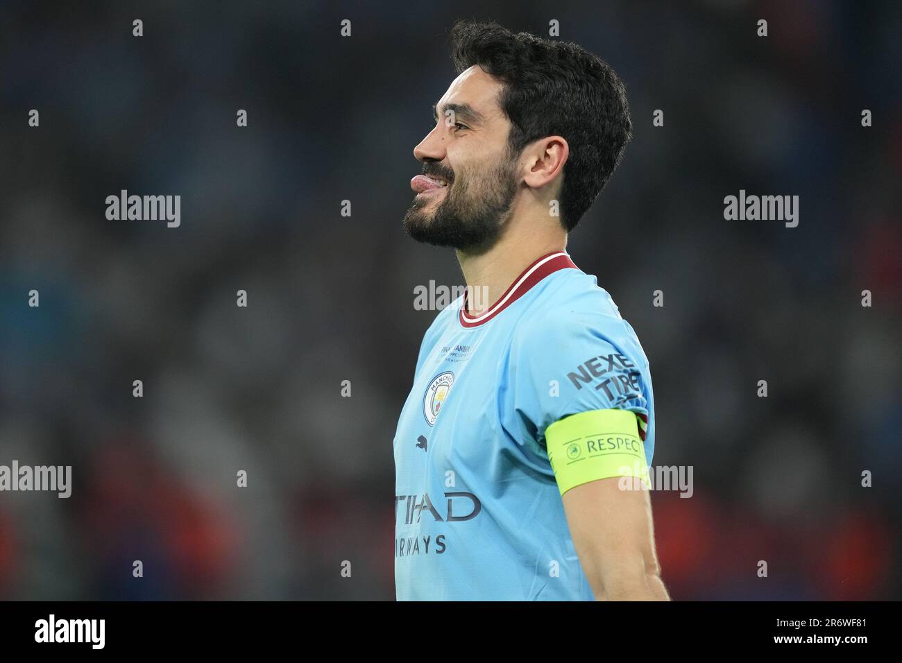 Istanbul, Turkey. 10th June, 2023. Ilkay Gundogan of Manchester City ...