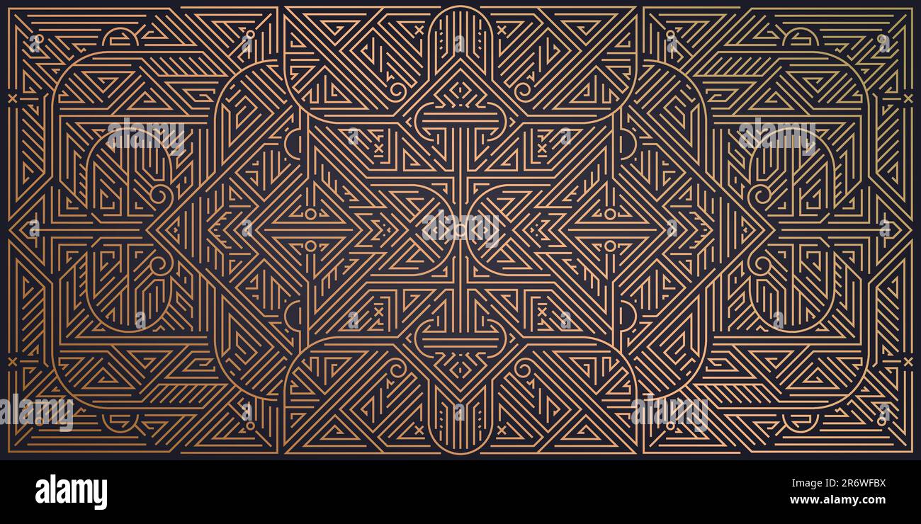 Great Gatsby Pattern Vector