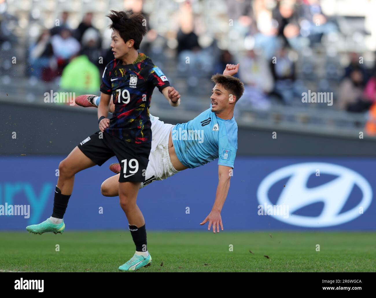 La Plata, Argentina. 11th June, 2023. Israel's midfielder Ran Binyamin ...