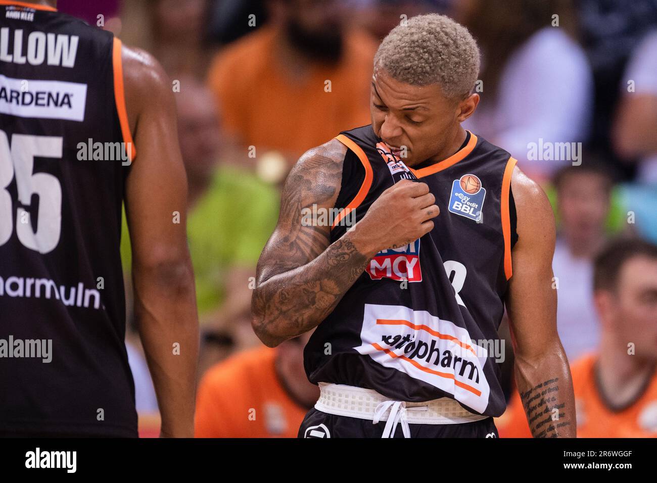 Bonn, Germany. 11th June, 2023. Basketball: Bundesliga, Telekom Baskets ...