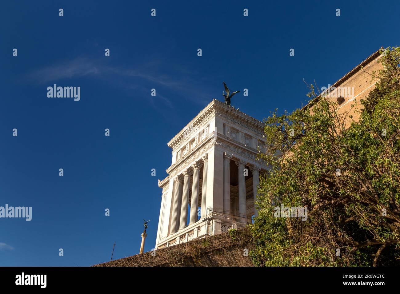 The Victor Emmanuel II National Monument also known as Vittoriano or ...