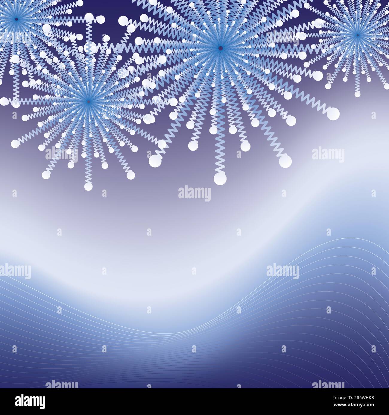 sparkeling blue fire works in the dark sky nice for backgrounds Stock ...