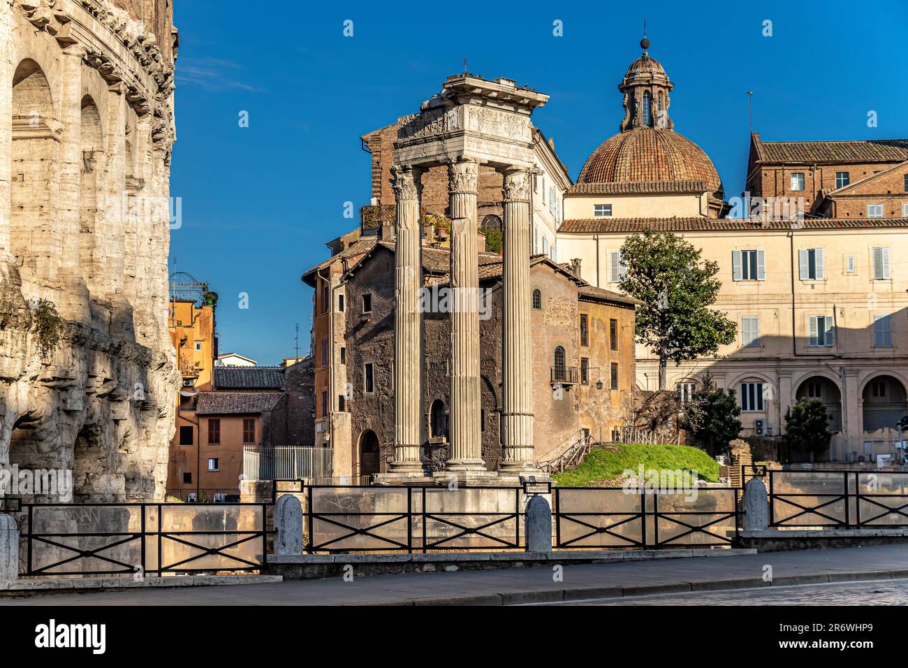 Teatro di Marcello,Theatre of Marcellus, an ancient open-air theatre in ...