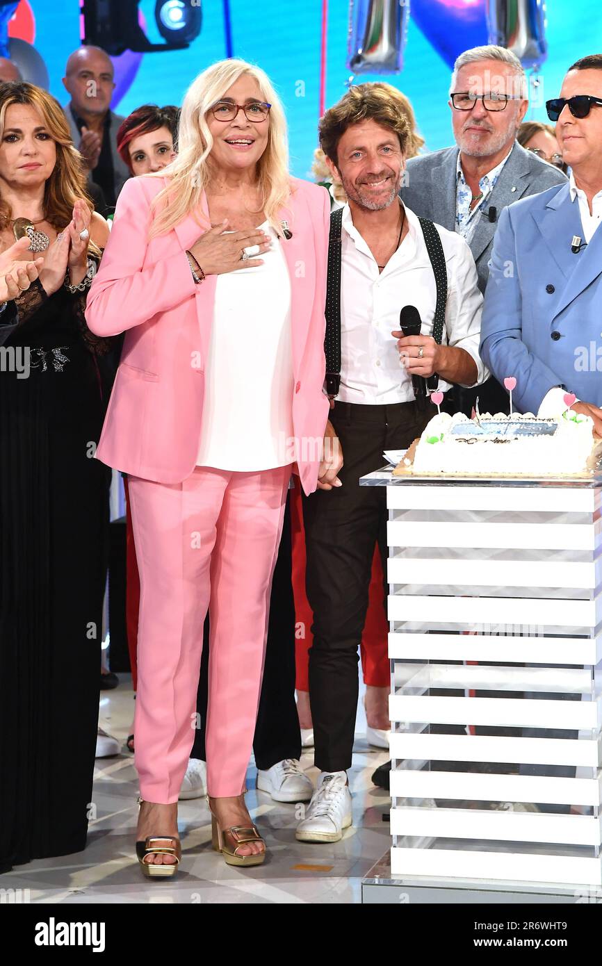 Rome, Italy. 11th June, 2023. Rome : Rai studios ex Dear . Final ...