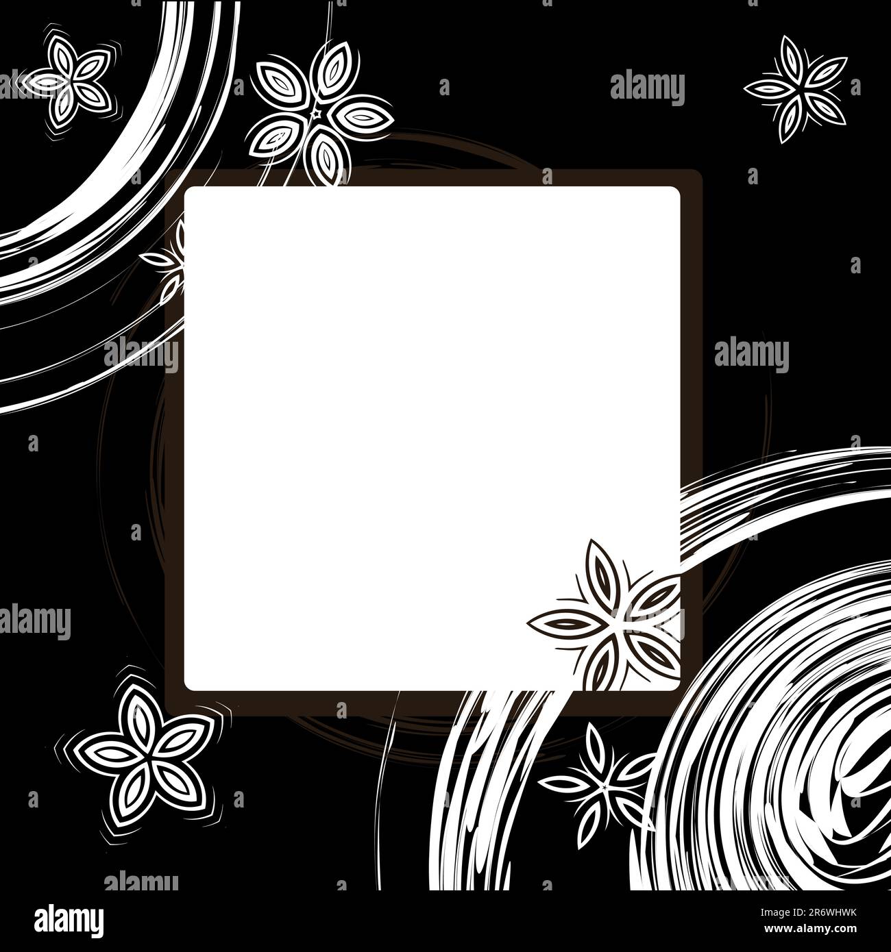 Picture frame design, place for your image or text Stock Vector Image ...