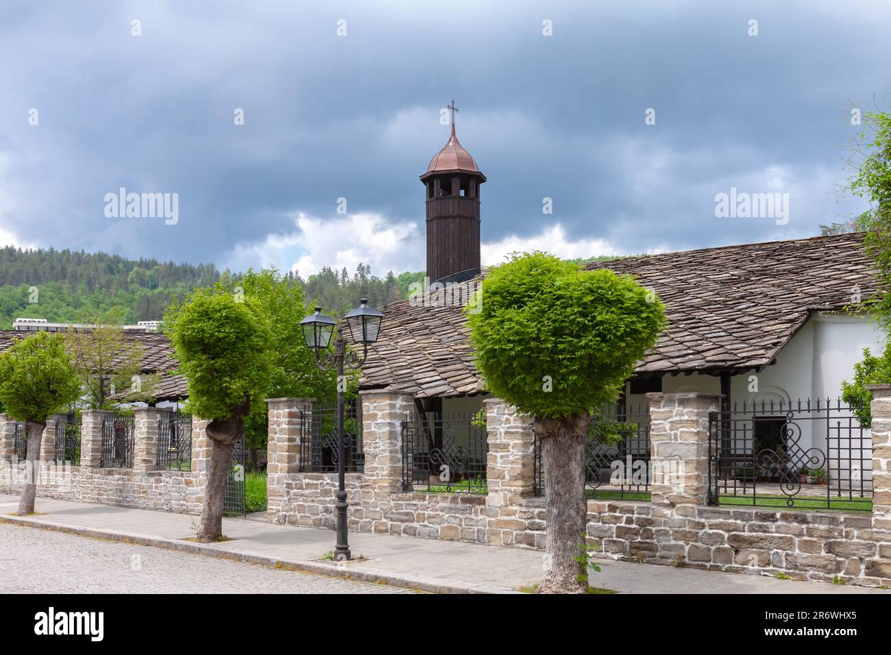 TRYAVNA, BULGARIA - May 26, 2023, Architectural complex of the ...