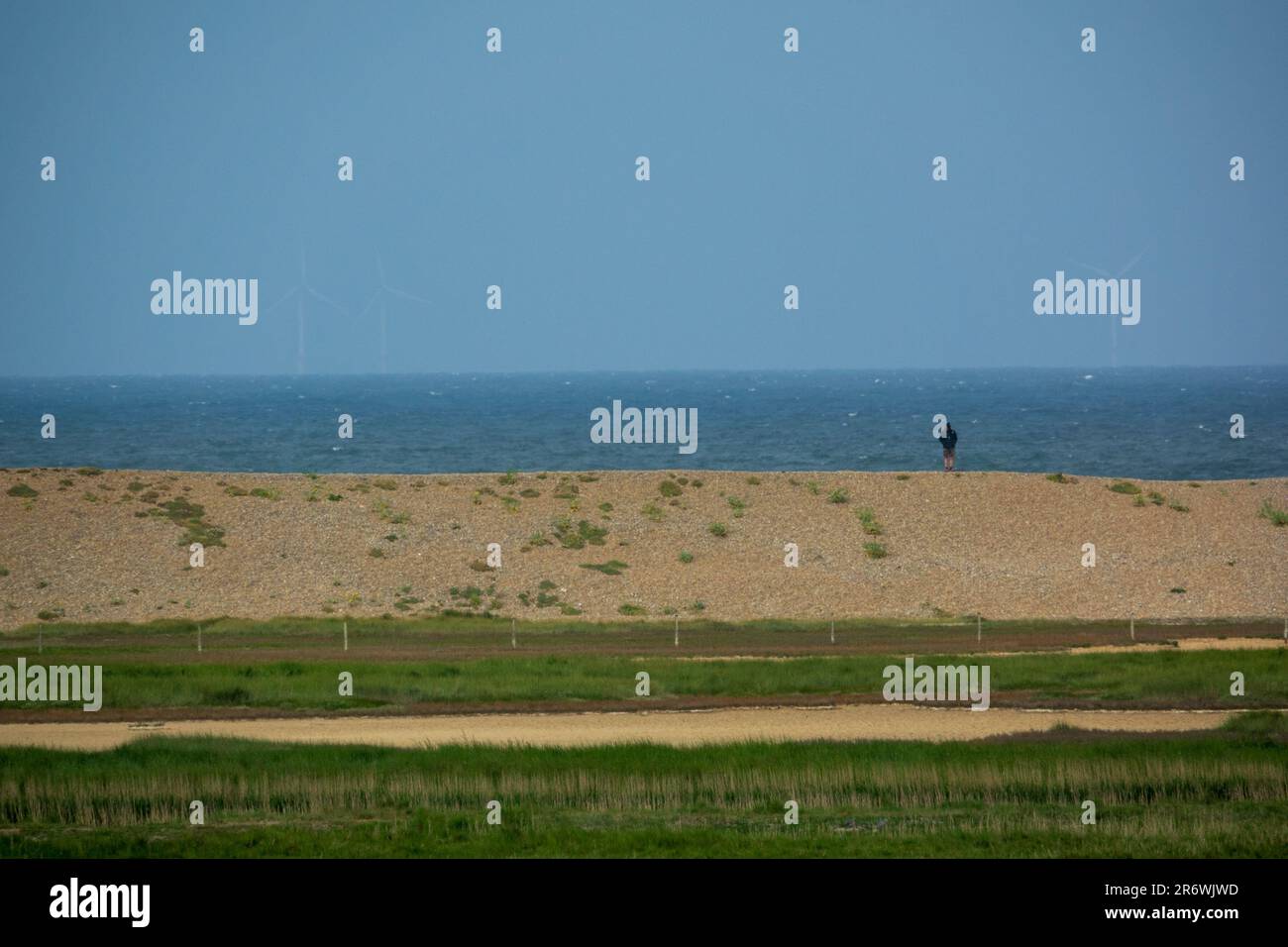Norfolk Coast Path, Salthouse beach Stock Photo - Alamy